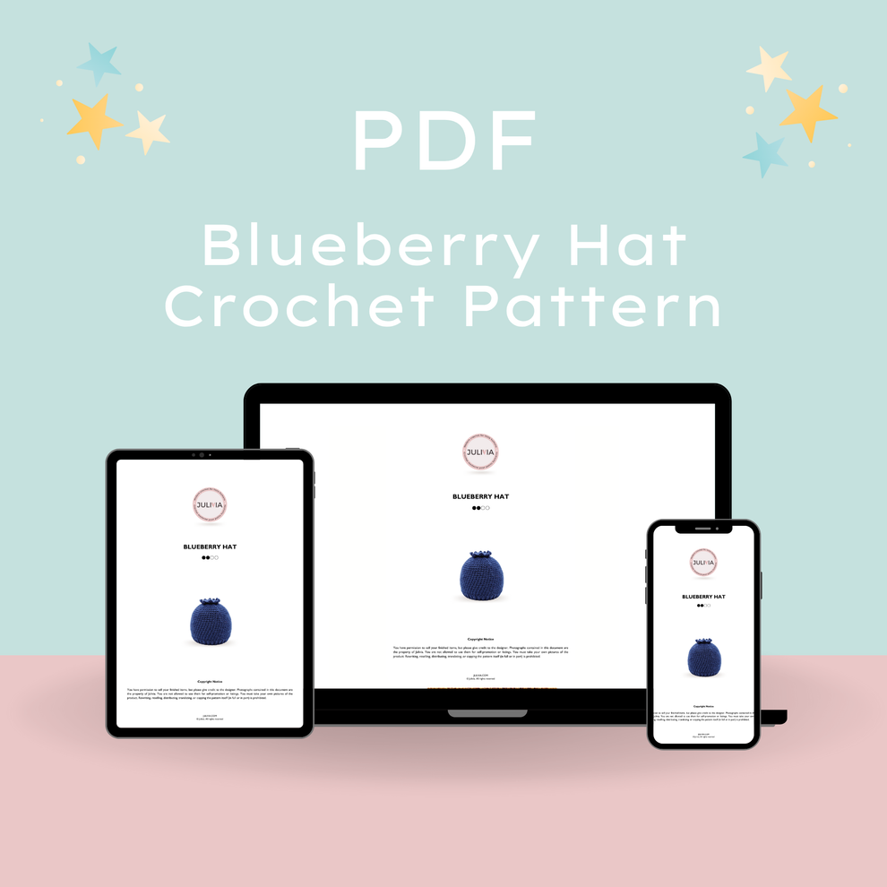 Crochet Blueberry Hat Pattern – Julivia