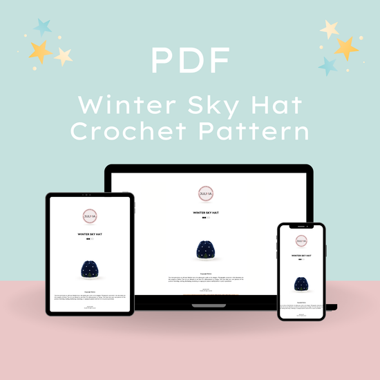 Crochet Winter Sky Hat Pattern – Julivia