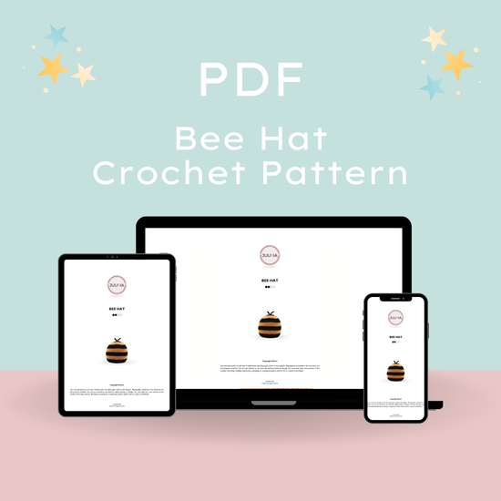 Crochet Bee Hat Pattern – Julivia