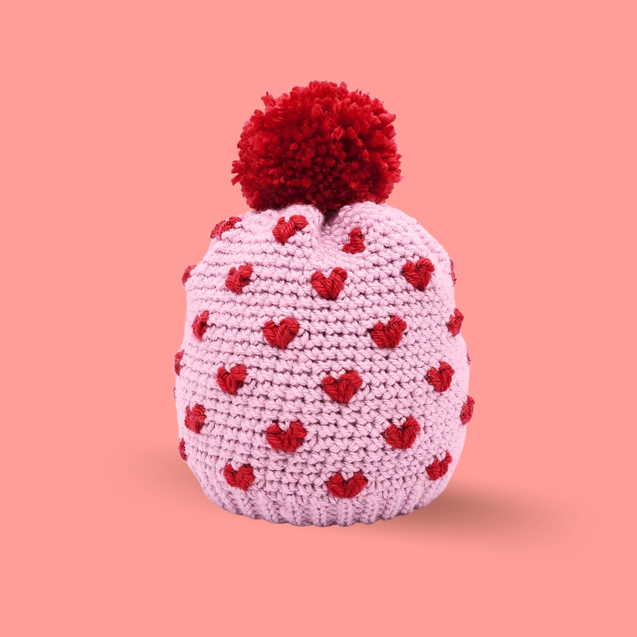 Crochet Heart Hat Pattern – Julivia